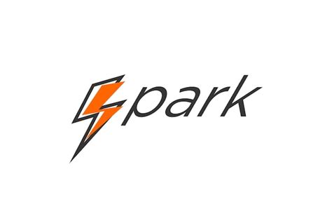 Premium Vector Electrical Spark Lightning Logo Design