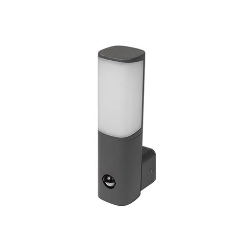 Robus Jupiter 7w 3000k Outdoor Led Wall Light With Pir Sensor Ukes