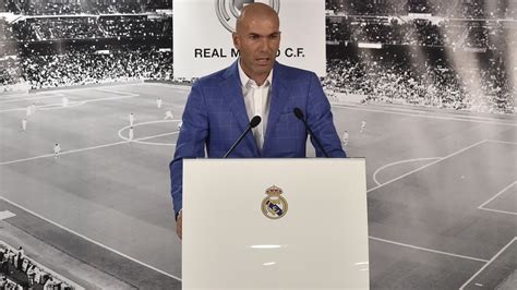 Zidane Nouvel Entraîneur Du Real Madrid Il A Tous Les Ingrédients