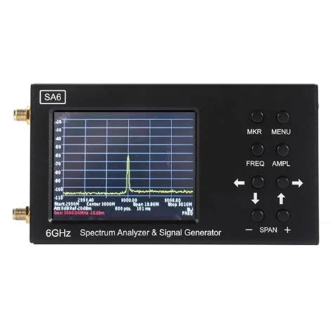 Sa6 35 6200mhz 3 2 Lcd Display Portable Digital Rf Digital Spectrum Analyzer 6ghz With Signal