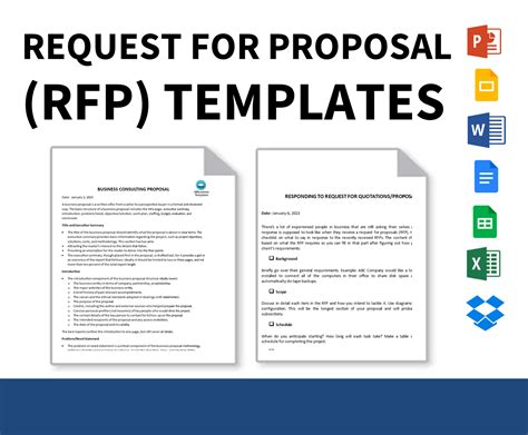 Rfp Templates Topics About Business Forms Contracts And Templates