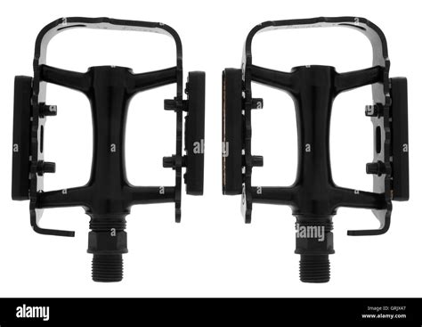Wellgo M-21 pedals on white background Stock Photo - Alamy