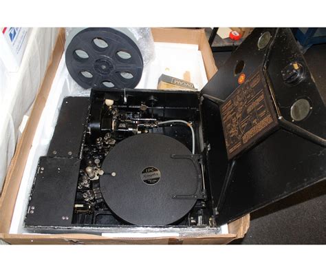 Ipc Simplex 35mm Movie Projector With 3 Boxes Of 35mm Films Able Auctions
