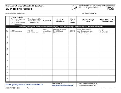 Printable Medication Management Worksheets Activities Printable