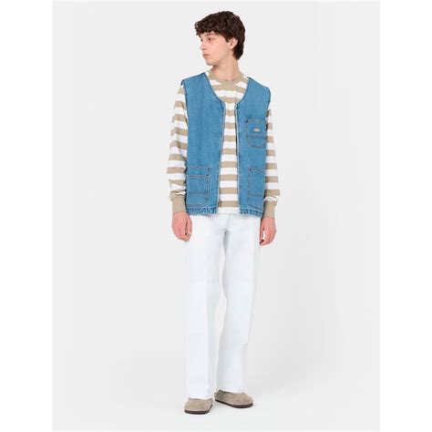Dickies Denim Smr Vest Blue Dressinn