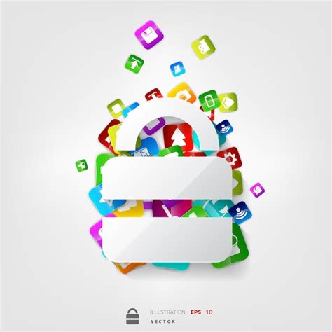 Premium Vector Application Button Social Media Cloud Computing Vector