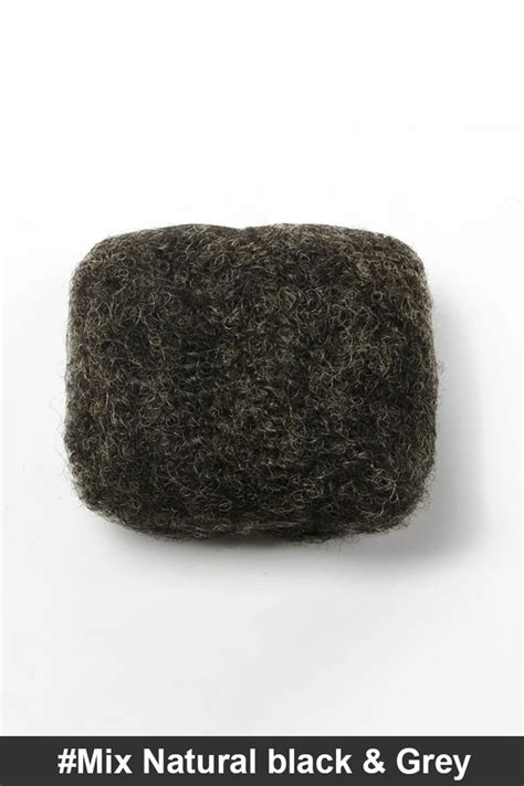 Salt And Pepper Afro Kinky Hair Bulk For Locks And Braiding