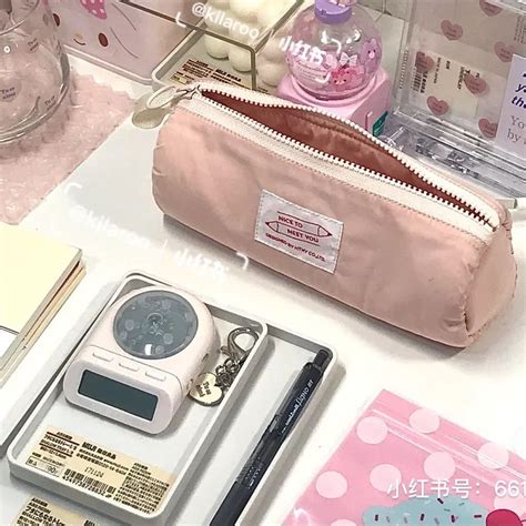Yuanchuang Ntmy Pencil Bag Girls Heart Stationery Bag Girls Version