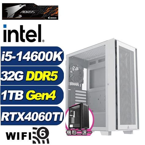 Gigabyte 技嘉 Diy闇黑祭司i5 14600kz79032g1tb M2rtx 4060ti Pchome 24h購物