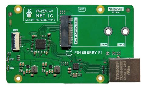 Erweiterungen für den Raspberry Pi 5 2 5 Gbit s LAN Doppel M 2 PCIe