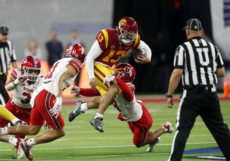 Utah Dominates Final Three Quarters Routs Usc In Pac 12 Championship