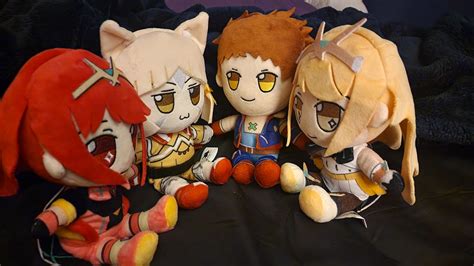 Happy White Day From The Pyra Nia Rex And Mythra Fumo Plushes Rex