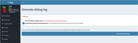 Dashboard Shows No Data Help Pi Hole Userspace
