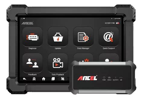 Escaner Automotriz Ancel X7 Hd Para Camiones Pesados Con Dpf Meses