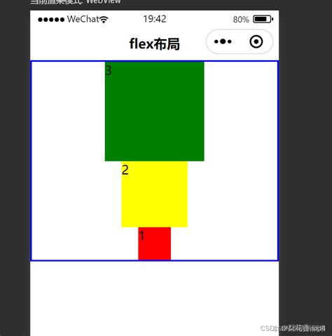 Flex微信小程序笔记 Csdn博客