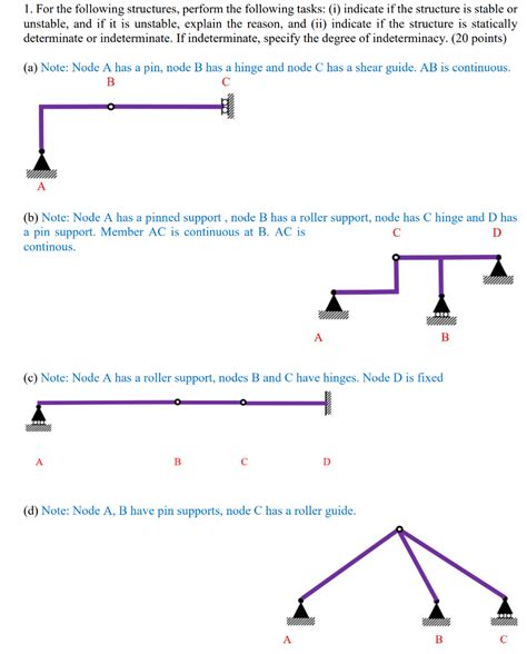 Solved For The Following Structures Perform The Chegg