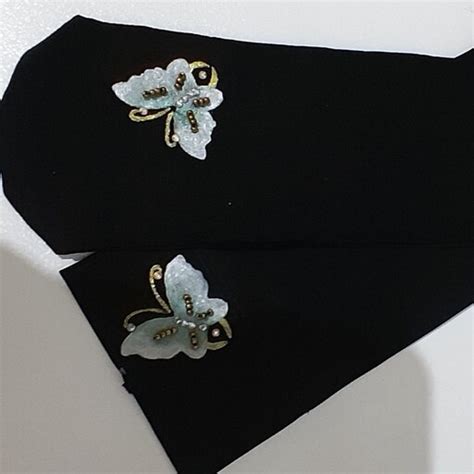 خرید و قیمت ست جوراب و ساق دست نقاشی شده از غرفه کلبه نقاشی و هنر