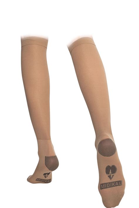 Midikal Below The Knee Compression Compression Socks Closed Toe 14 18