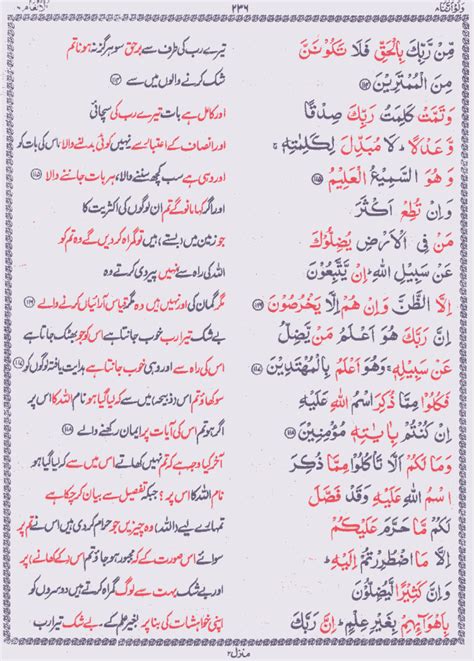 Islamic News Tools Surah Al Inaam Complete Surah With Traslation