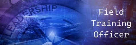 leadership for the field training officer