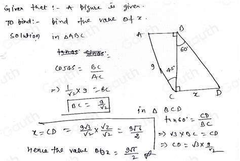 solved 10 find the missing side lengths leave your answers as