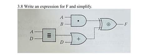 Solved Write An Expression For F And Simplify Chegg