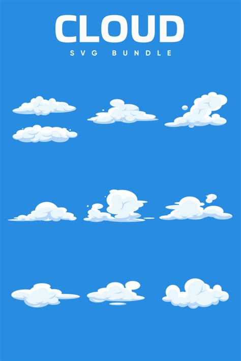 Cloud SVG Designs MasterBundles