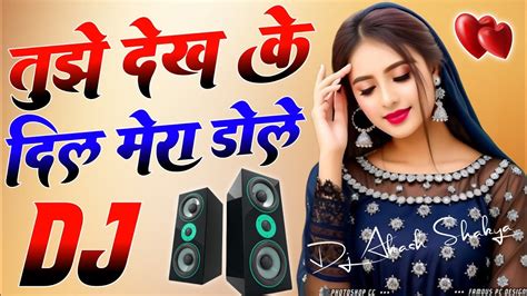Tujhe Dekh Kar Mera Dil Dole 💖 Dj Hindi Old Song 💞 Dj Love Special Mix
