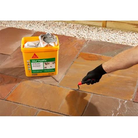 Sika Fastfix All Weather Paving Jointing Compound Dark Buff 15kg