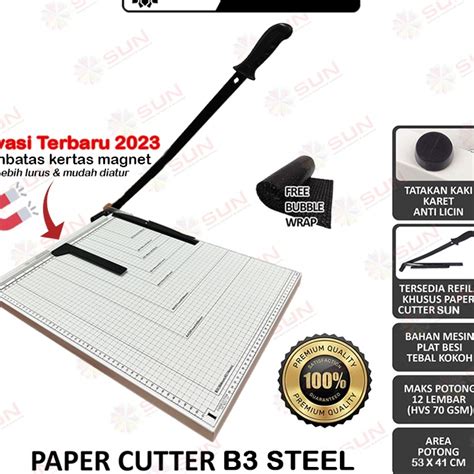 Jual J30㊚ Paper Cutter A3 A3 Alat Potong Mesin Pemotong Kertas