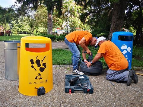 Кошове за разделното събиране на отпадъци в Силистра Място България