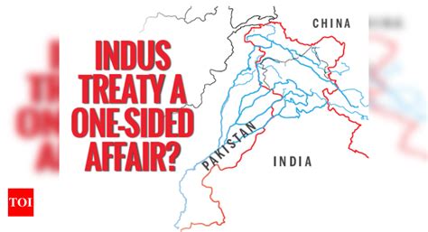 Infographic The Indo Pak Indus Water Treaty Times Of India