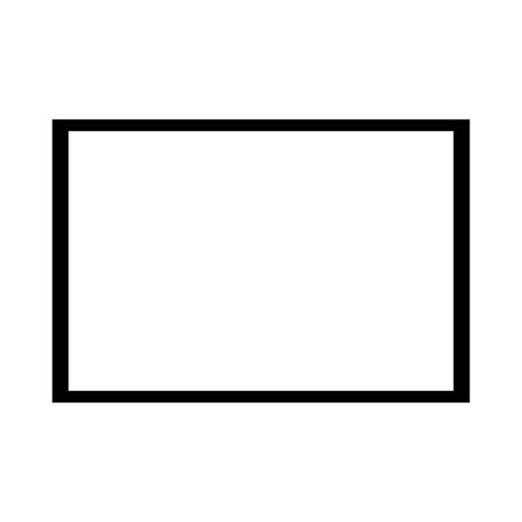 Rectangle Outline Pngs For Free Download