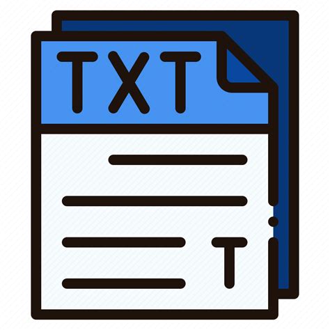 Txt Text File Format Extension Document Archive Icon Download On Iconfinder