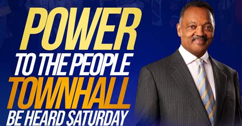 Rev Jesse Jackson And Bishop Tavis Grant To Host The Power To The