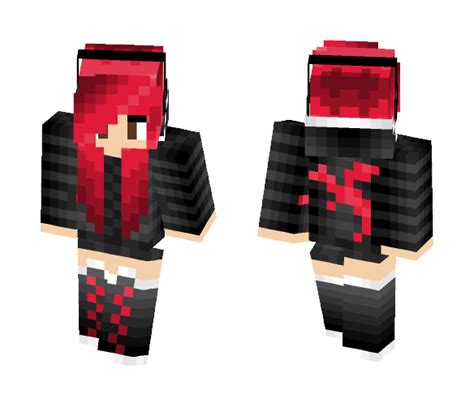 Download Red Teen Girl Minecraft Skin For Free Superminecraftskins