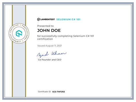 Selenium C Certification Boost Your Expertise In Automation Testing