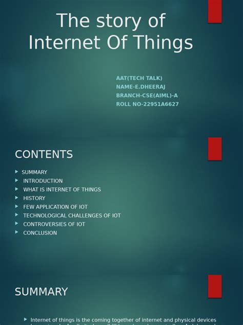 The Story Of Internet Of Things Pdf Internet Of Things Internet