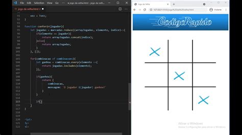 Jogo Da Velha Com Javascript Youtube