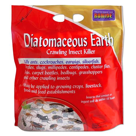 Bonide Diatomaceous Earth Crawling Insect Killer 5lb Van Putte Gardens