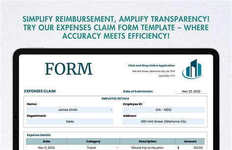Expenses Claim Form Template In Excel Google Sheets Download