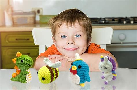 Kit de ganchillo para principiantes para adultos y niños piezas de