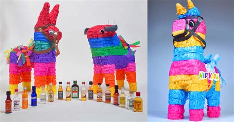 Theres Now Booze Pinatas That Dump Out Mini Bottles Of Alcohol Instead