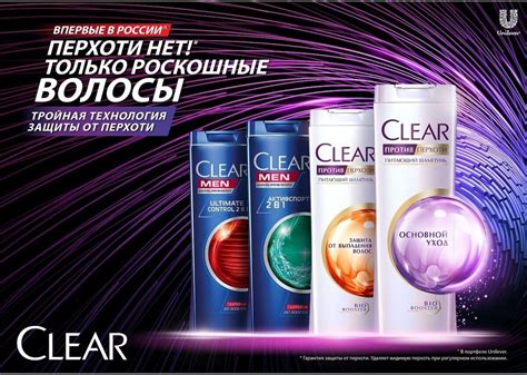 Шампунь для волос CLEAR Защита от выпадения волос, против перхоти ...