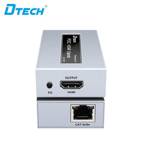 Dtech 50m Poc Hdmi Extender Over Single Ethernet Cable