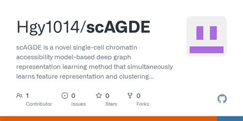 GitHub Hgy1014 ScAGDE ScAGDE Is A Novel Single Cell Chromatin