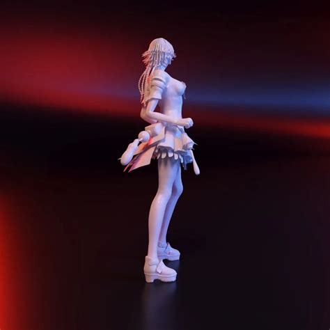 Anime Princes Figure Digital 3d Files To Download 3d Model Character