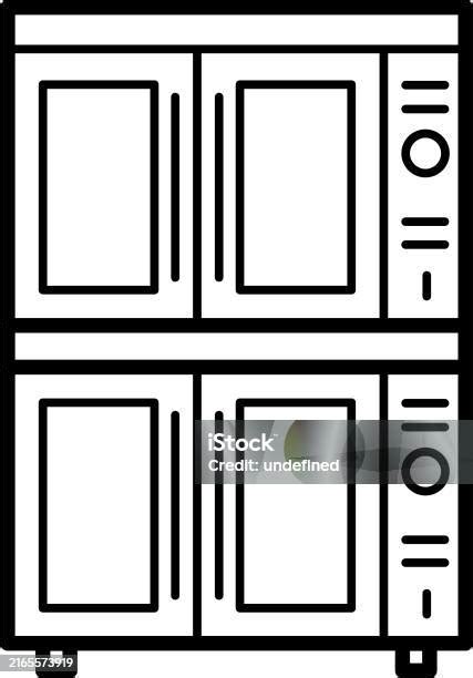 산업용 오븐 개요 아이콘입니다 아이콘 컬렉션의 얇은 선 스타일입니다 픽셀 완벽 벡터 일러스트 레이 션 개념 기호에 대한 스톡 벡터 아트 및 기타 이미지 Istock