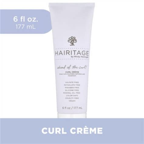 Hairitage Vegan Hydrating Curl Defining Cream With Jojoba Oil For Hair