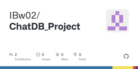 GitHub IBw02 ChatDB Project